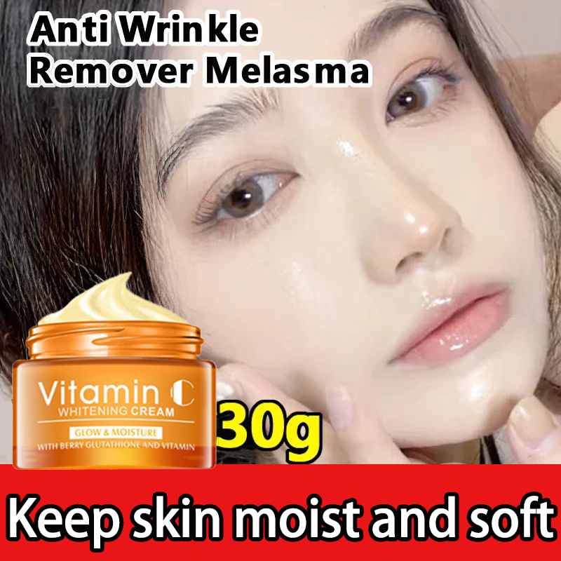 Disaar Vitamin C Face Cream – Moisturizes, Brightens, Firms, and Reduces Pores with Antioxidant ...