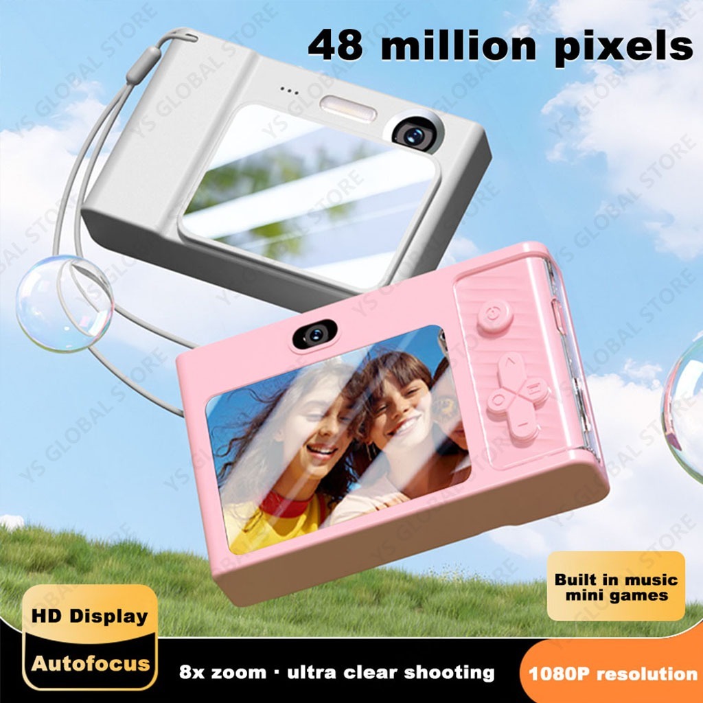 New 4K Student HD Digital Camera with 48MP pixel Retro CCD Camera ...