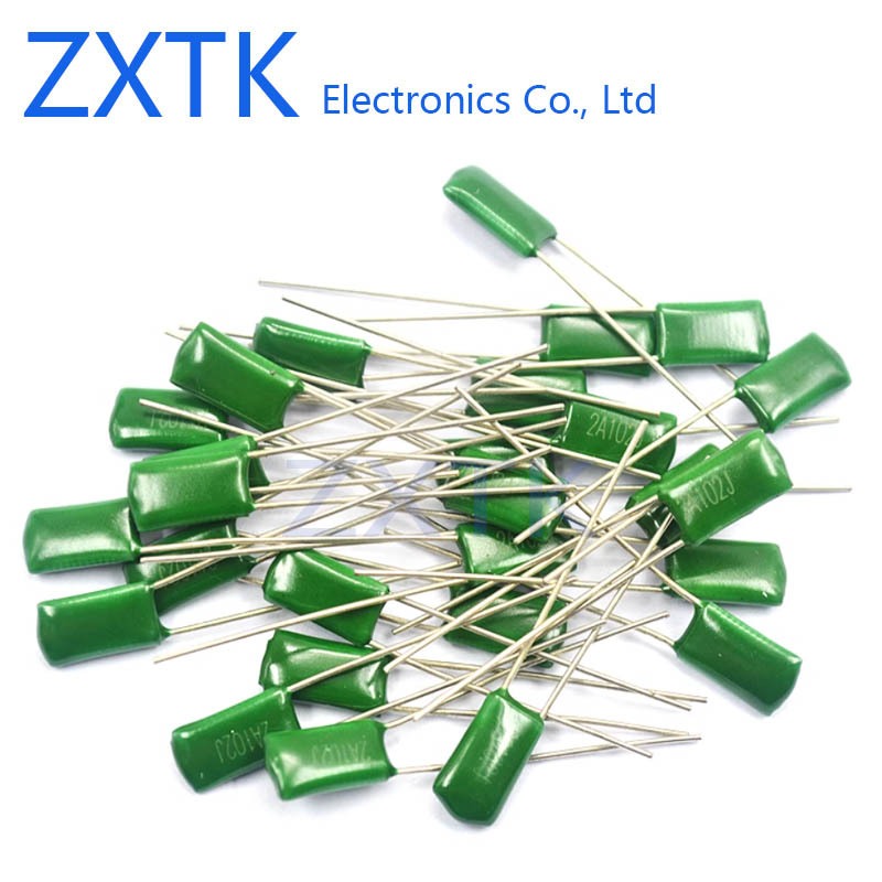 50PCS Polyester capacitor 2A capacitor 100V 630V 100nF 0.1uF 2A104J ...