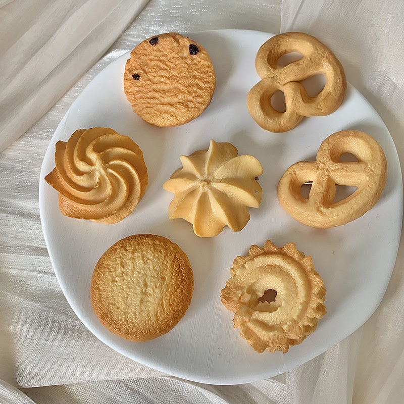 Cookie Biscuit Hair Clip Japanese Korean Original Design Simulation ...
