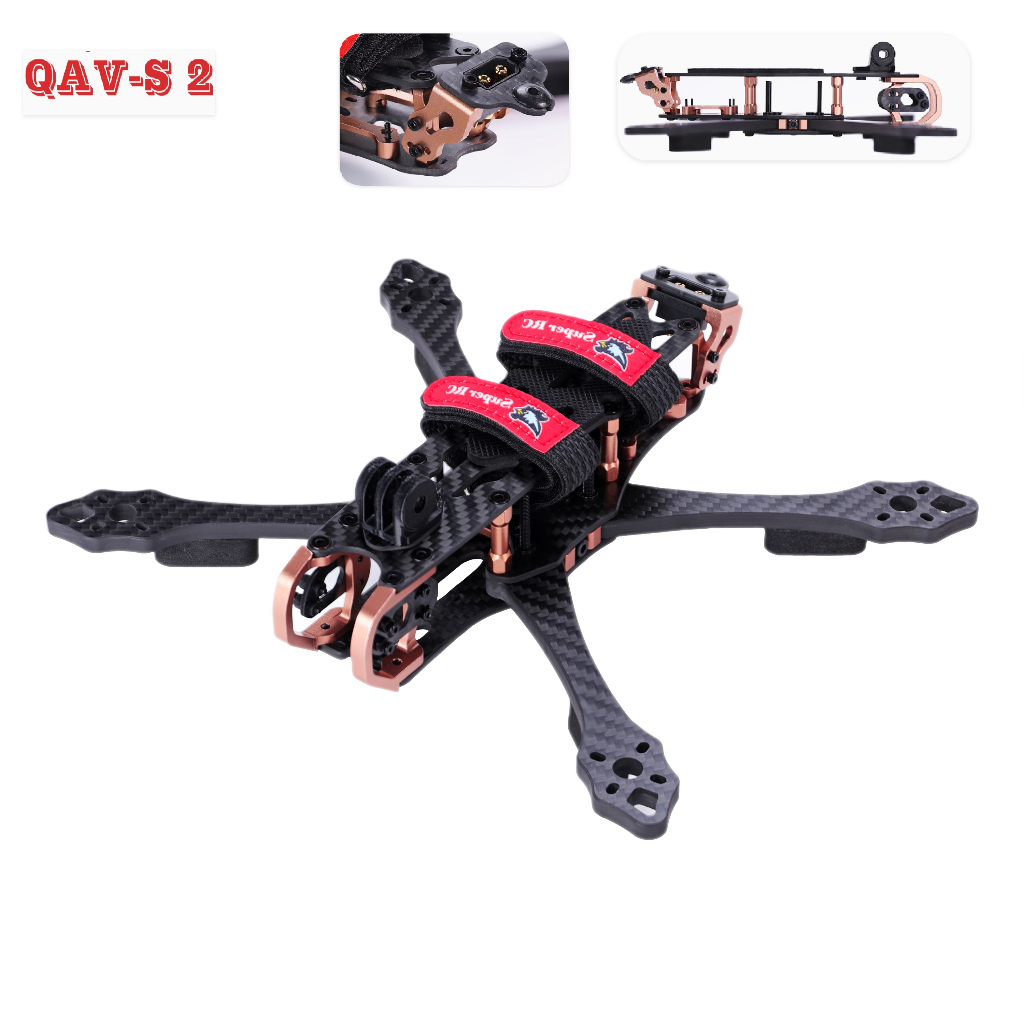 KOShobby QAV-S 2 5 inch FPV freestyle Frame Kit | Shopee Philippines