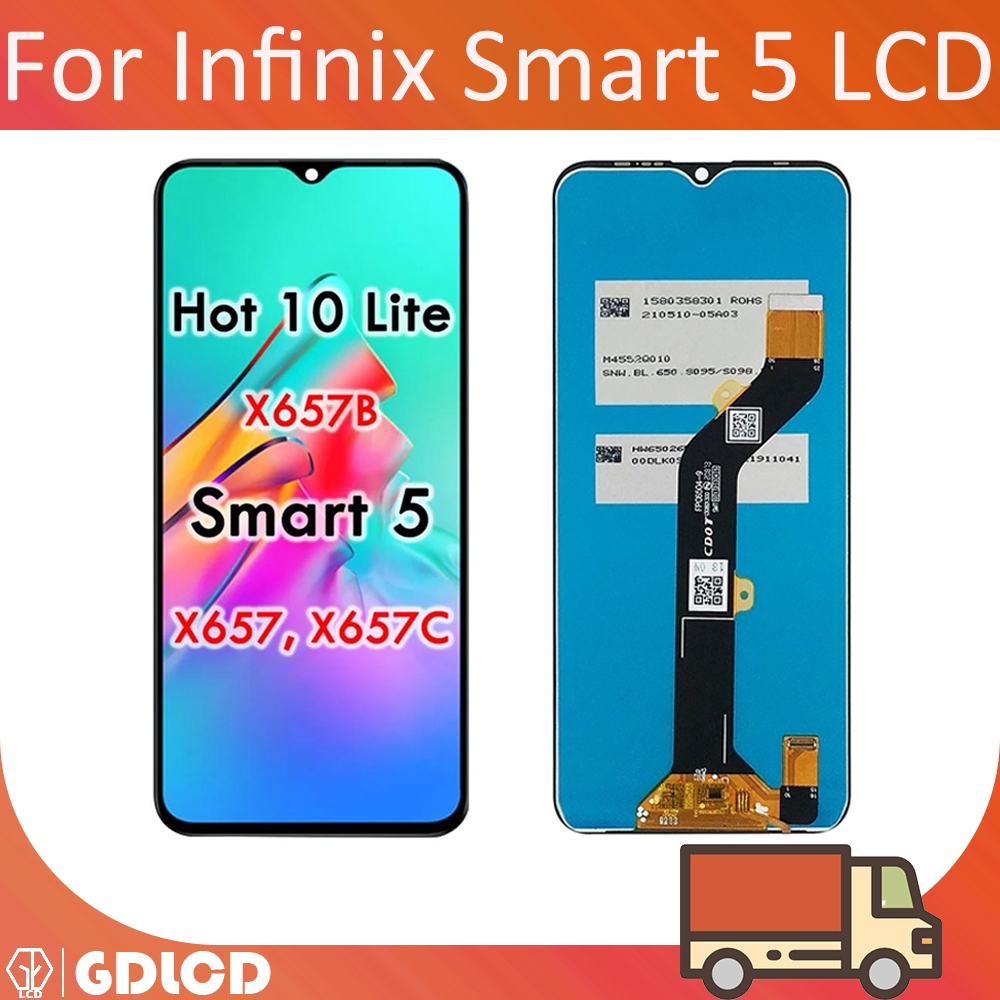 For Infinix Smart 5 X657 LCD X657C LCD Hot 10 Lite LCD Display Touch ...