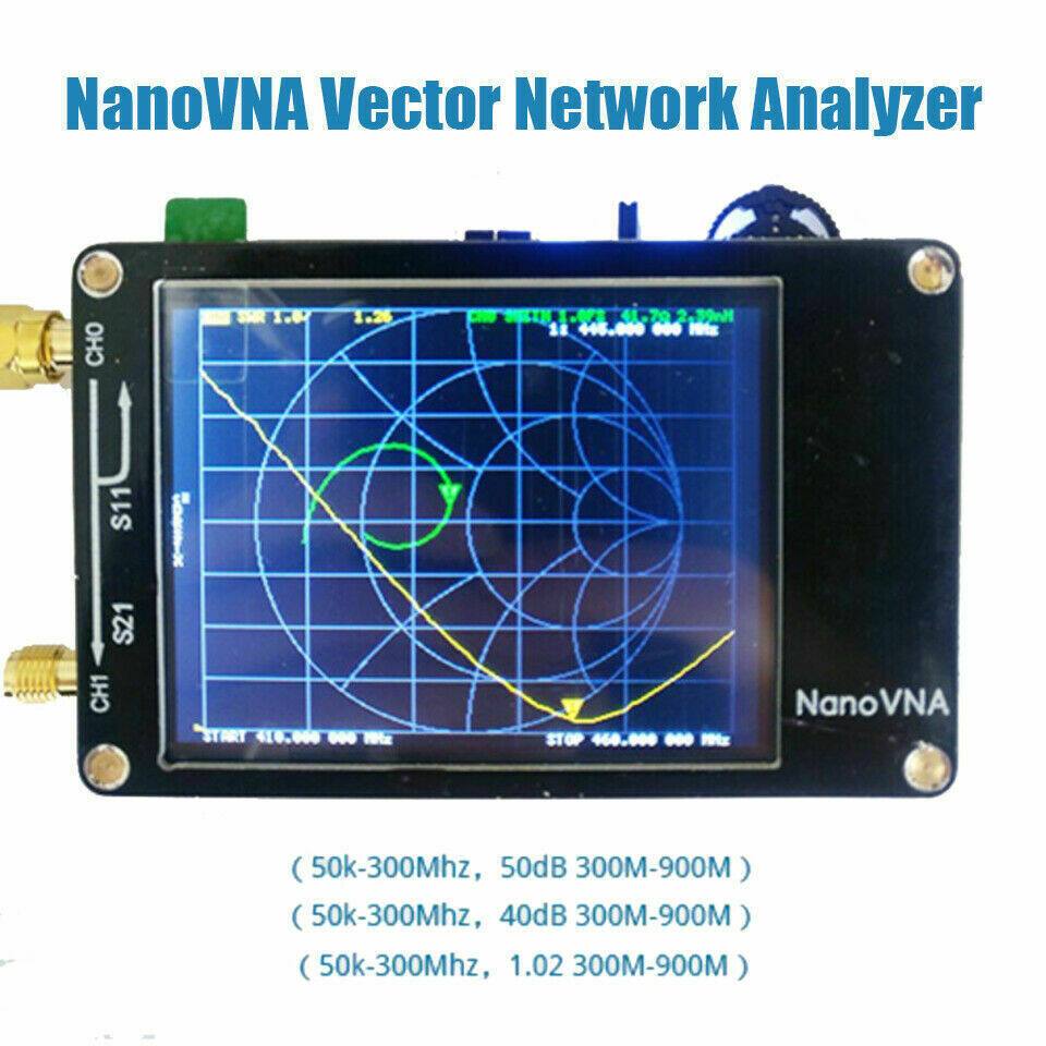 2024 New 2.8 inch LCD Display NanoVNA VNA HF VHF UHF UV Vector Network Analyzer Antenna Analyzer ...