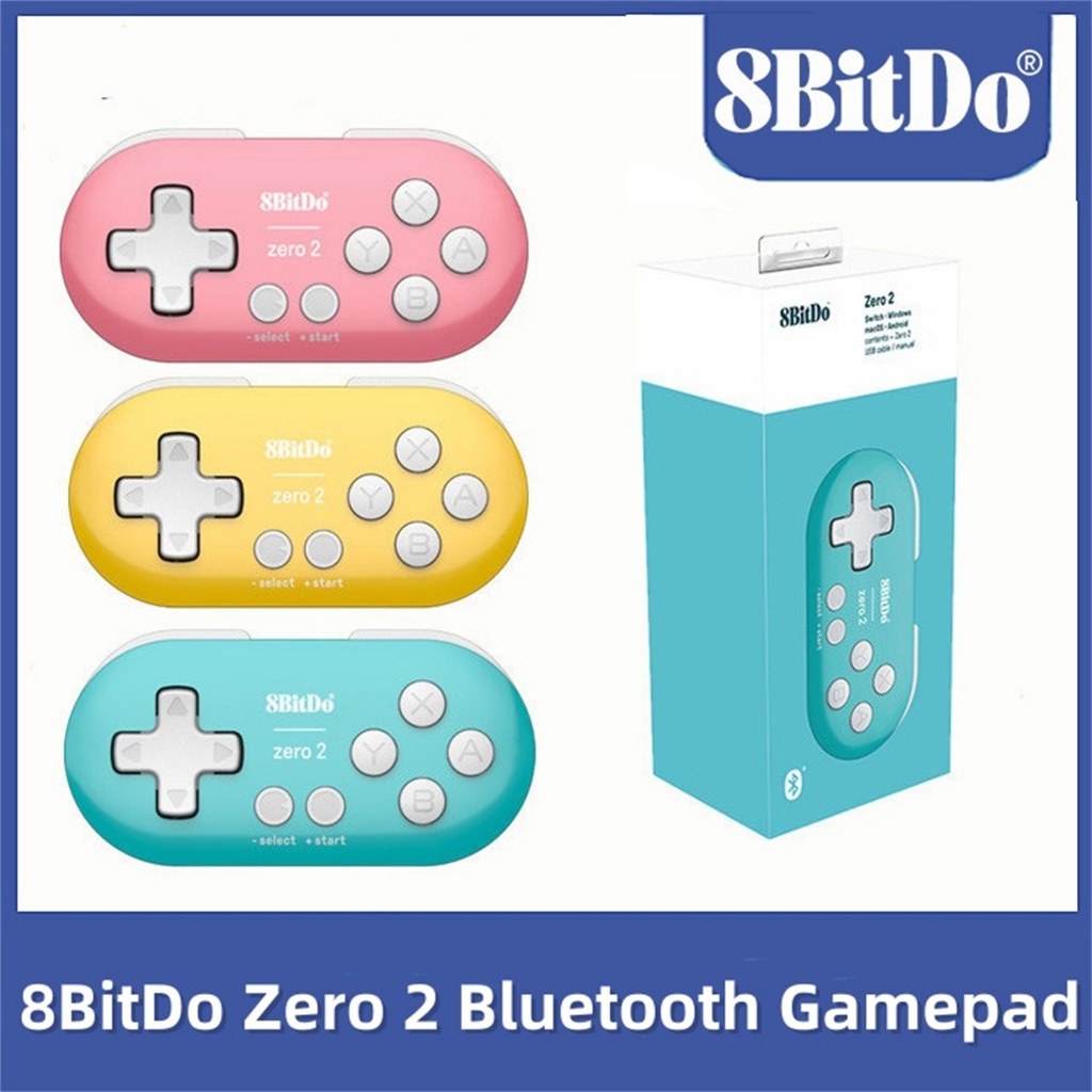 8BitDo Zero 2 Bluetooth Gamepad Mini Controller Compatible for Nintendo ...