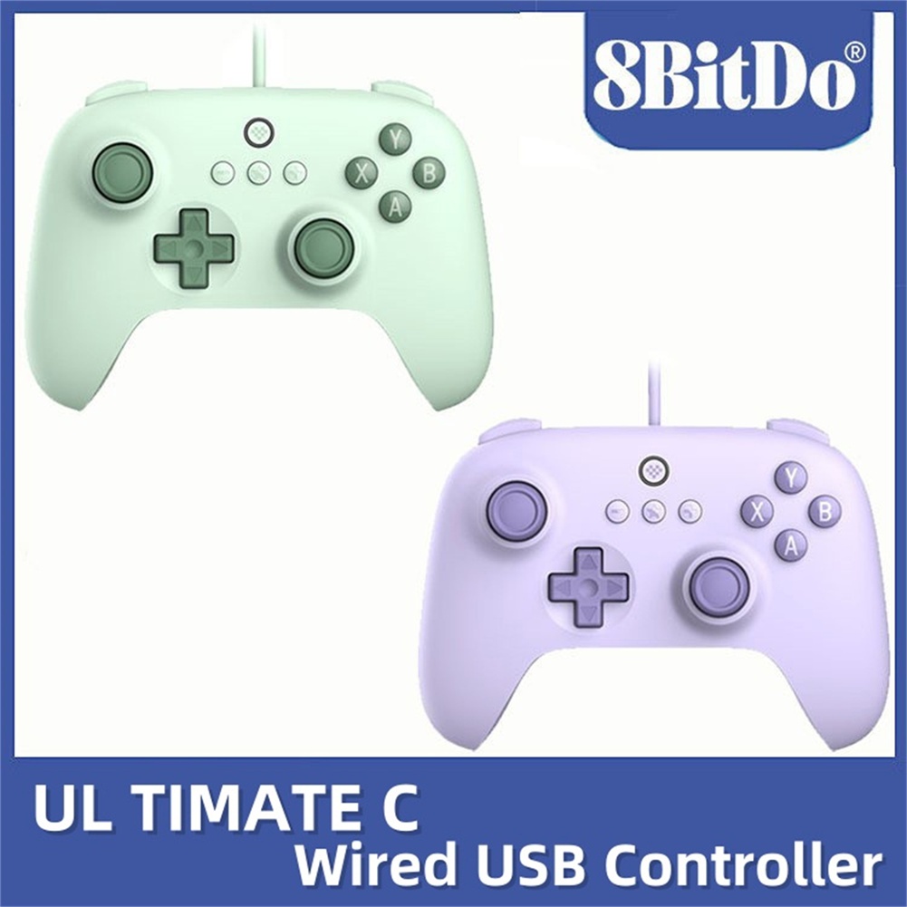 8BitDo Ultimate C Wired Gaming Controller for PC, Windows 10, 11, Steam ...