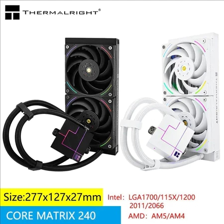 Thermalright CORE MATRIX 240 All-in-One CPU Water Cooling Radiator ...