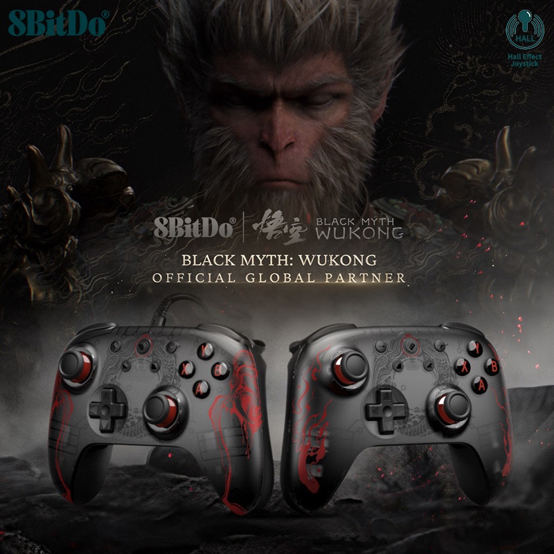 8BitDo Ultimate 2C Wireless Controller Black Myth Wukong Compatible ...