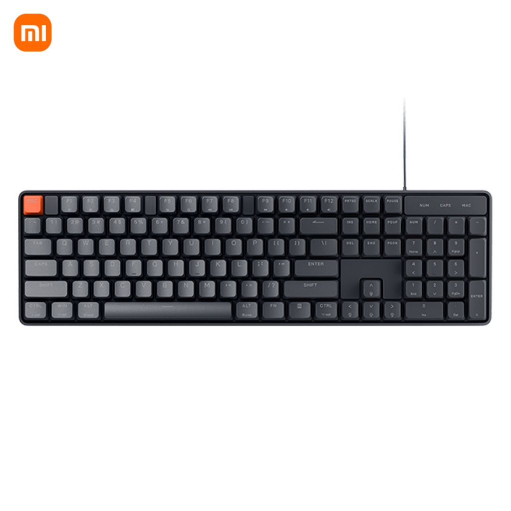 Xiaomi Wired Mechanical Keyboard With Backlight Red Axis / Cyan Axis ...