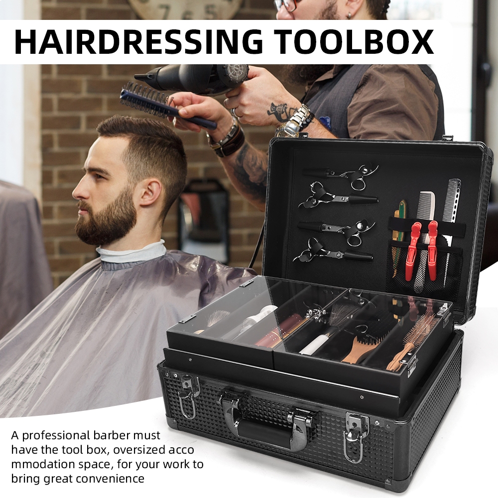In stock# Salon hairdressing hairdresser tool box multi-function ...