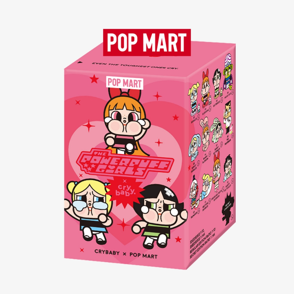 [Ready Stock] POPMART CRYBABY X The Powerpuff Girls Series Set 12 ...