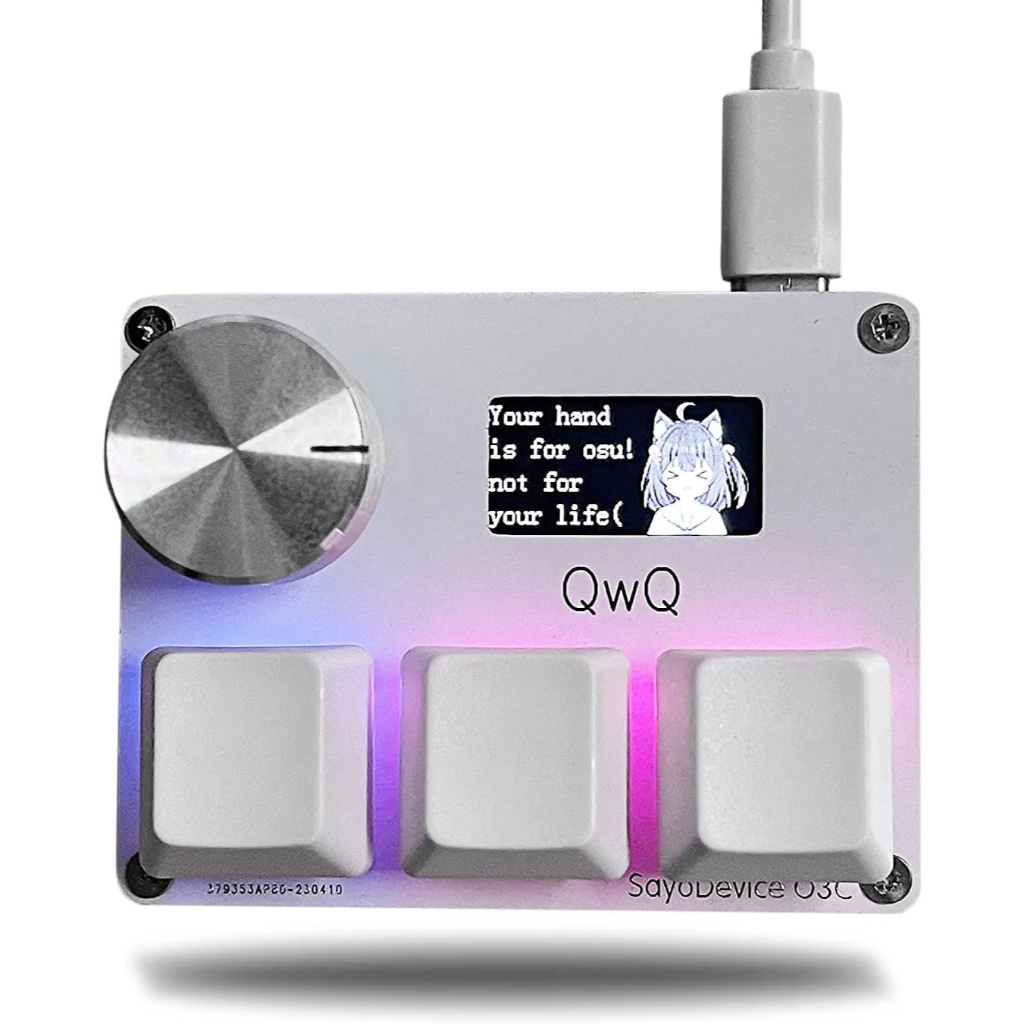 ⭐⭐⭐O3C SayoDevice OSU O3C Rapid Trigger Hall Switches Magnetic Red ...