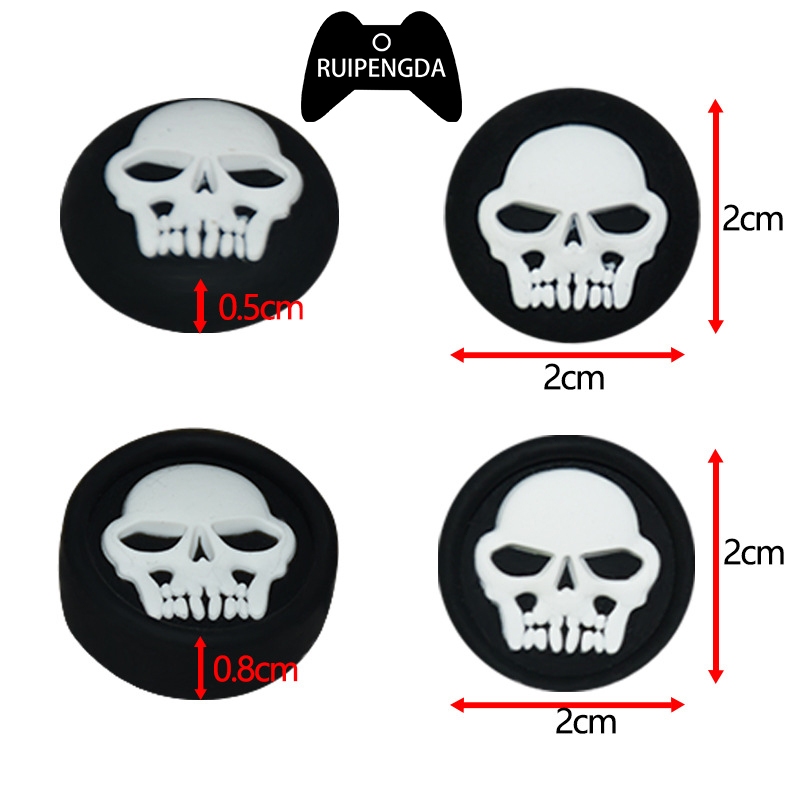 Silicone Analog Thumbstick Joystick Grips For PS4/PS5 Gamepad Non-slip ...