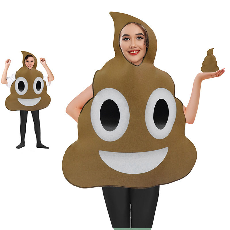 Adults Kids Poop Costume Funny Halloween Costume Boys Family Carnival ...
