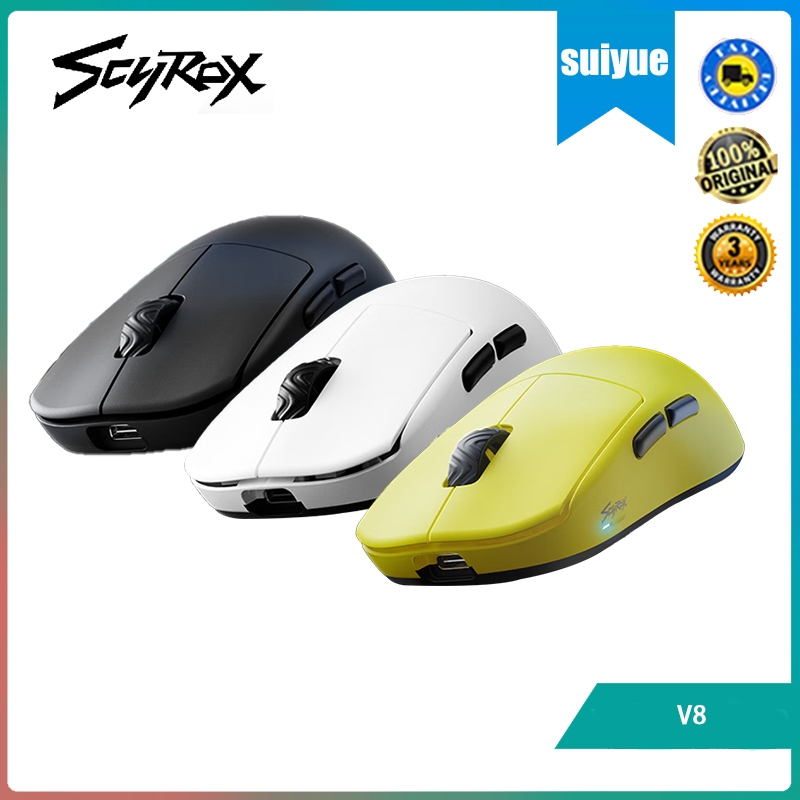 SCYROX V8 No hole lightweight 36 ± 3g wireless esports mouse [36 ± 3g ...