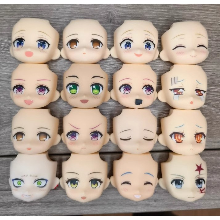 G GSC Nendoroid Face Shell Xiaoji Summer Tree Horn Roll Cotton Bud Goto ...