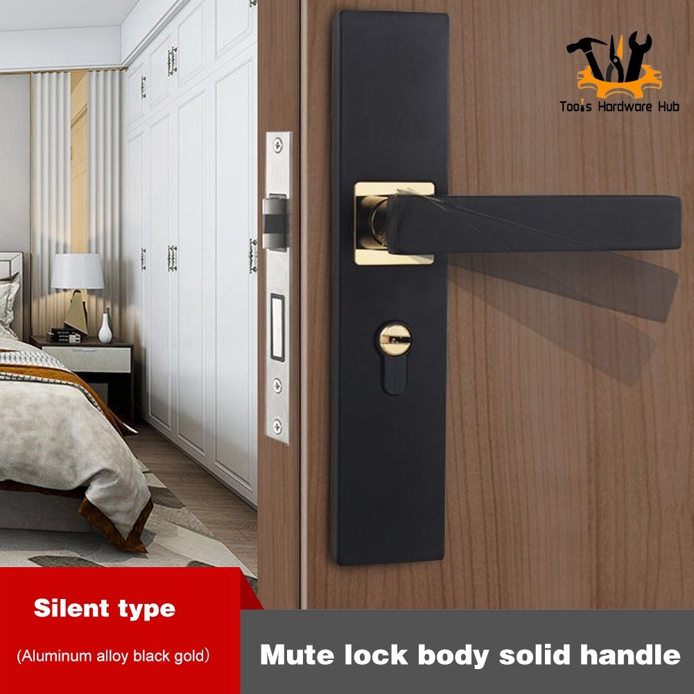 Upgrade Smart Door Lock With Key Door Knob Main Door Double Lock Set ...