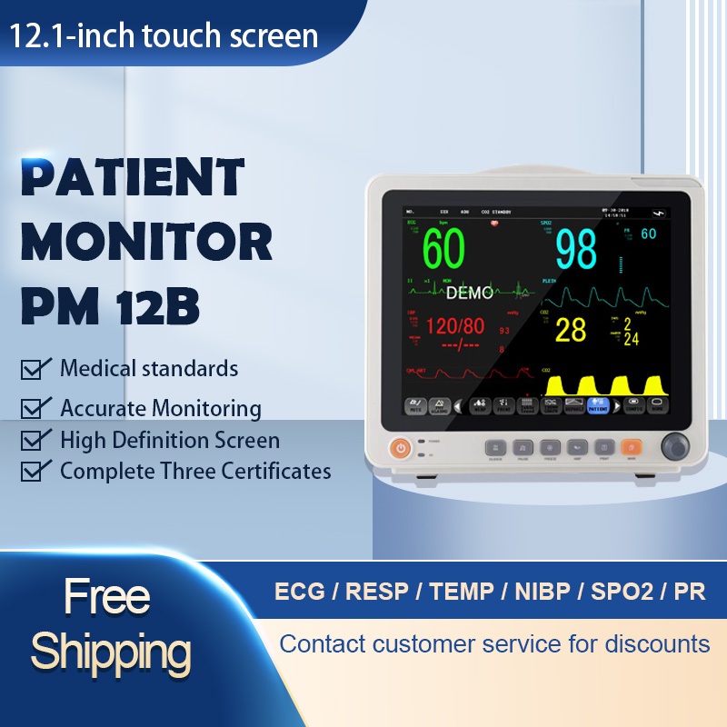 [COD] Medical Multi-Parameter Patient Monitor 12B, Hospital/Clinic ...