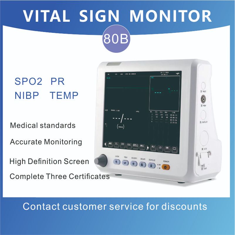 [COD] Medical Multi-Parameter Patient Monitor 80B, 27cm High-Definition ...