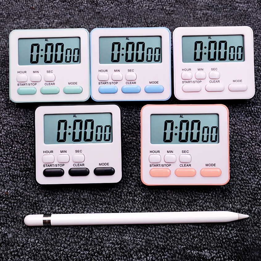 YING#Visual timer countdown timer kitchen baking timer silent clock ...