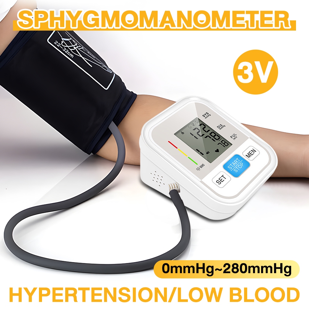 Electronic BP Blood Pressure Monitor Arm Type, Medical Arm Blood ...