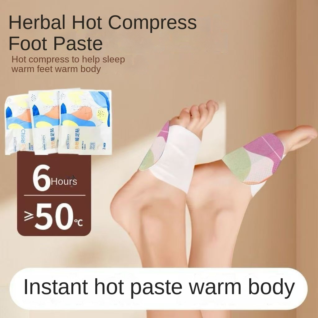 Herbal Hot Compress Foot Patch Warm Sleeping Instant Patch Instant Heat ...