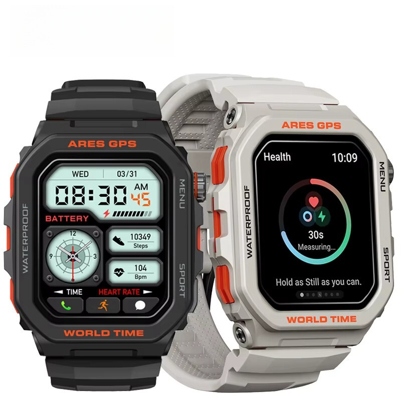 New GPS Smart WatchConnect with Strava Built-in Alexa & GPS Make/Answer ...