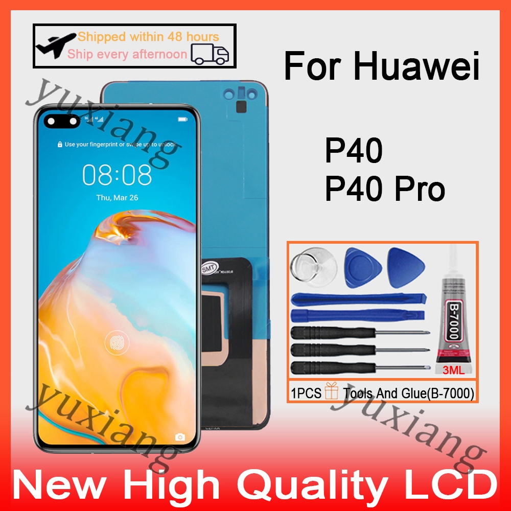 OLED TFT For Huawei P40 P40 Pro LCD Display Touch Screen Replacement | Shopee Philippines