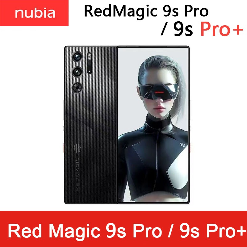 【Global ROM】2024 NEW RedMagic 9s Pro / RedMagic 9s Pro+ 5G Gaming Phone 6.8" Snapdragon 8 Gen 3 ...
