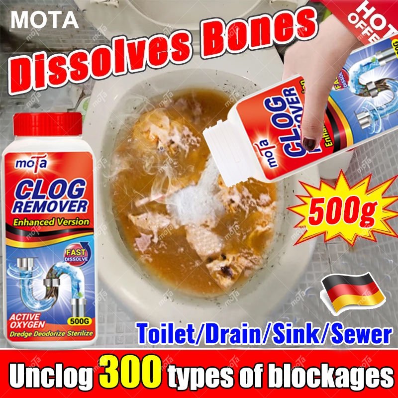 Original 500G Germany Powerful Sink Drain Clog Remover For Drainage ...