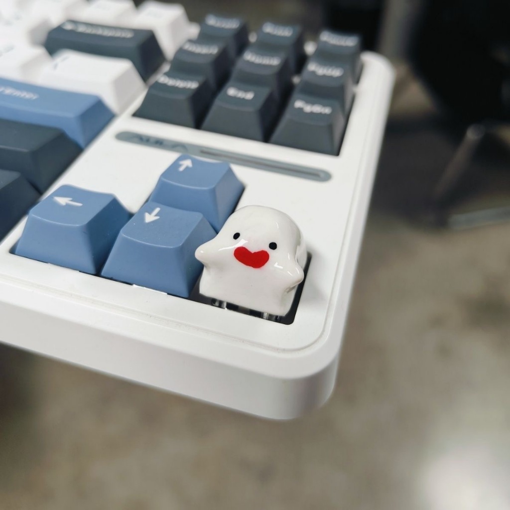 Hug Cloud Personality Keycaps Cute Creative Key Caps Clay Handmade ...
