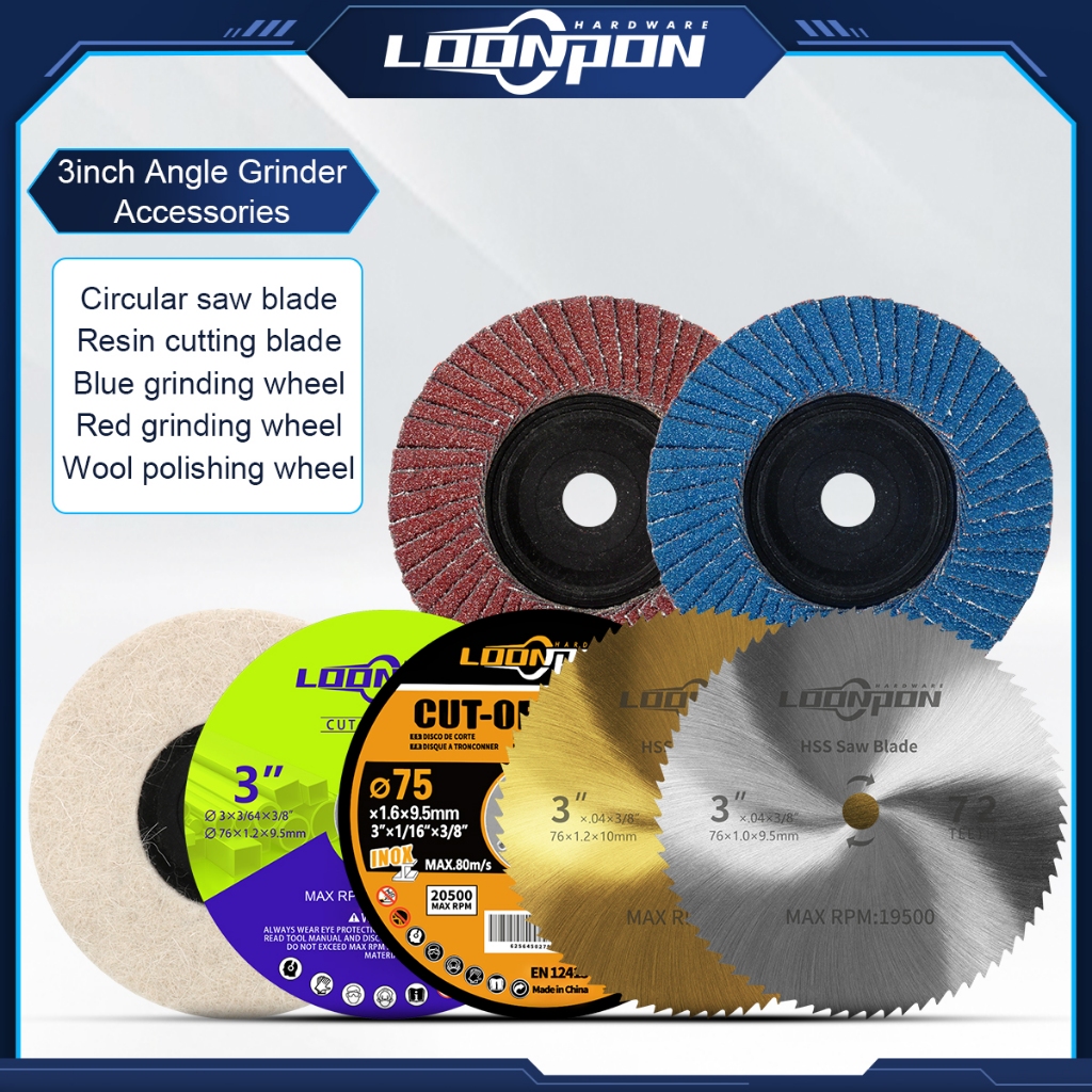3inch Cutting Blade/Polishing Wheel/Circular Saw Blade/Grinding Wheel ...