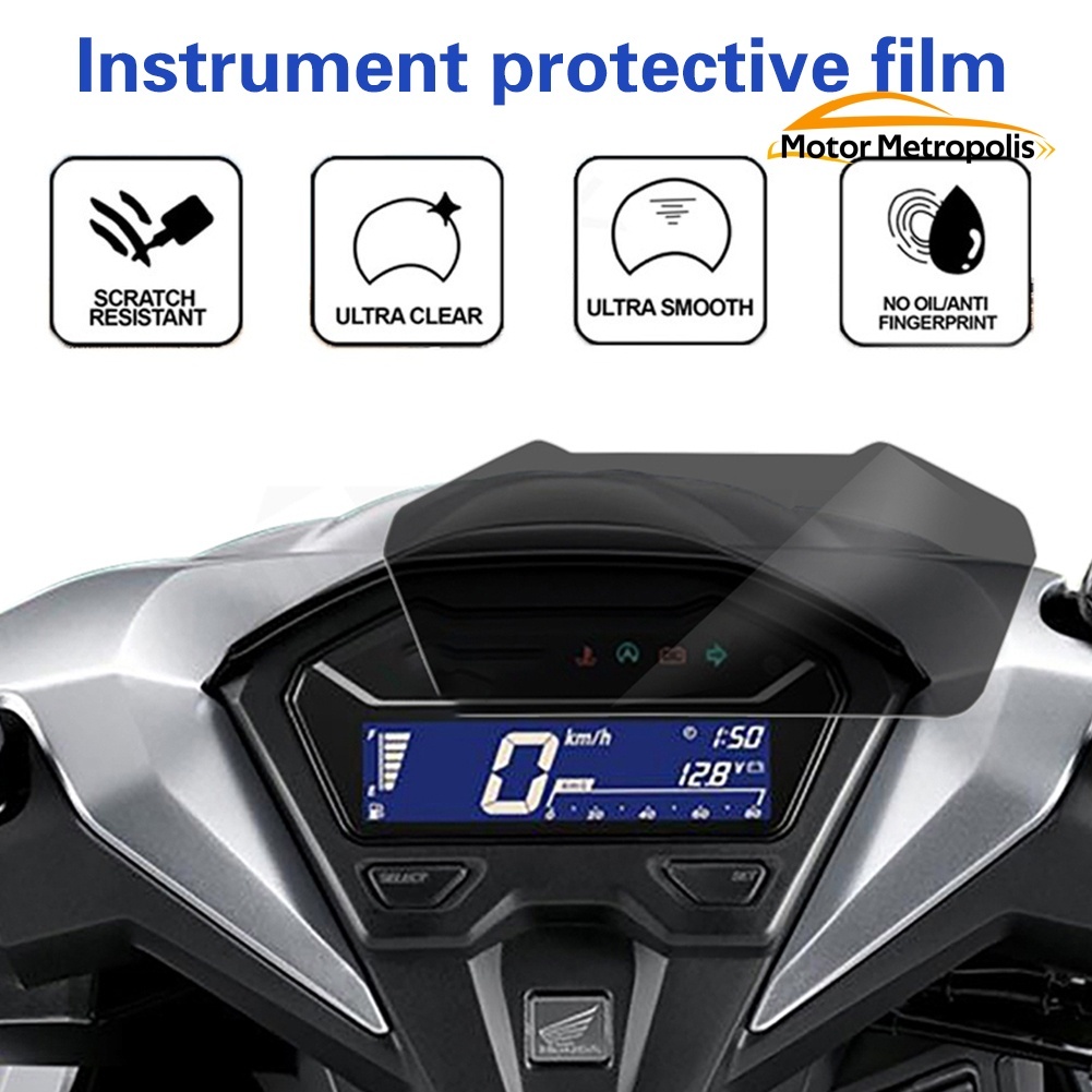 Honda Click V3 Click V2 Speedometer Gauge Screen Protector Anti-Scratch ...