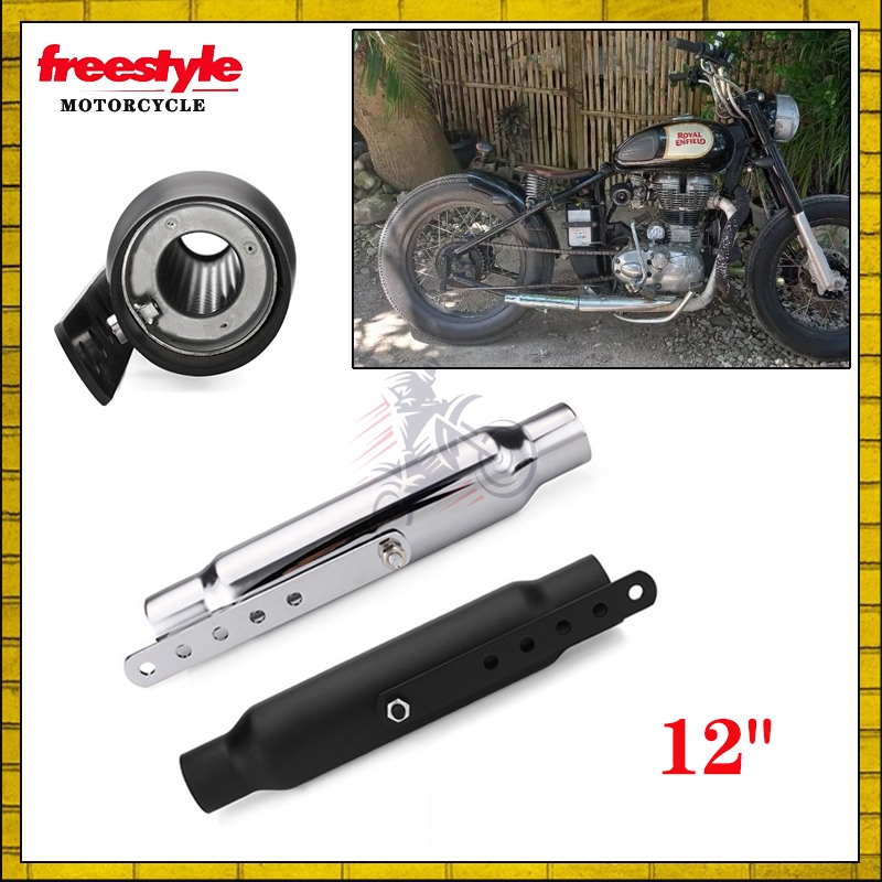 Motorcycle Exhaust Pipe Exhaust Muffler Pipe Universal 38mm 45mm ...