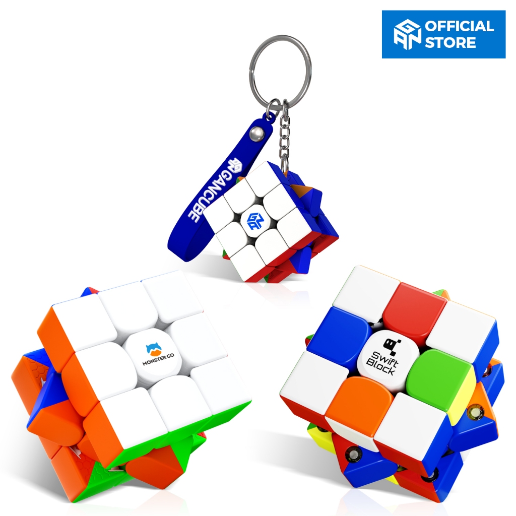 GAN Swift Block 355S MG V3 Cube For Beginner Kid Brain Puzzle Educational Toys | Shopee Philippines