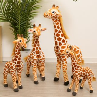 42797 Giraffe Plush Toy Animal World Deer Plush Doll Children labubu ...