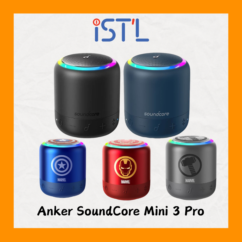 Anker SoundCore Mini 3 Pro IPX7 Compact Bluetooth Speaker | Shopee ...