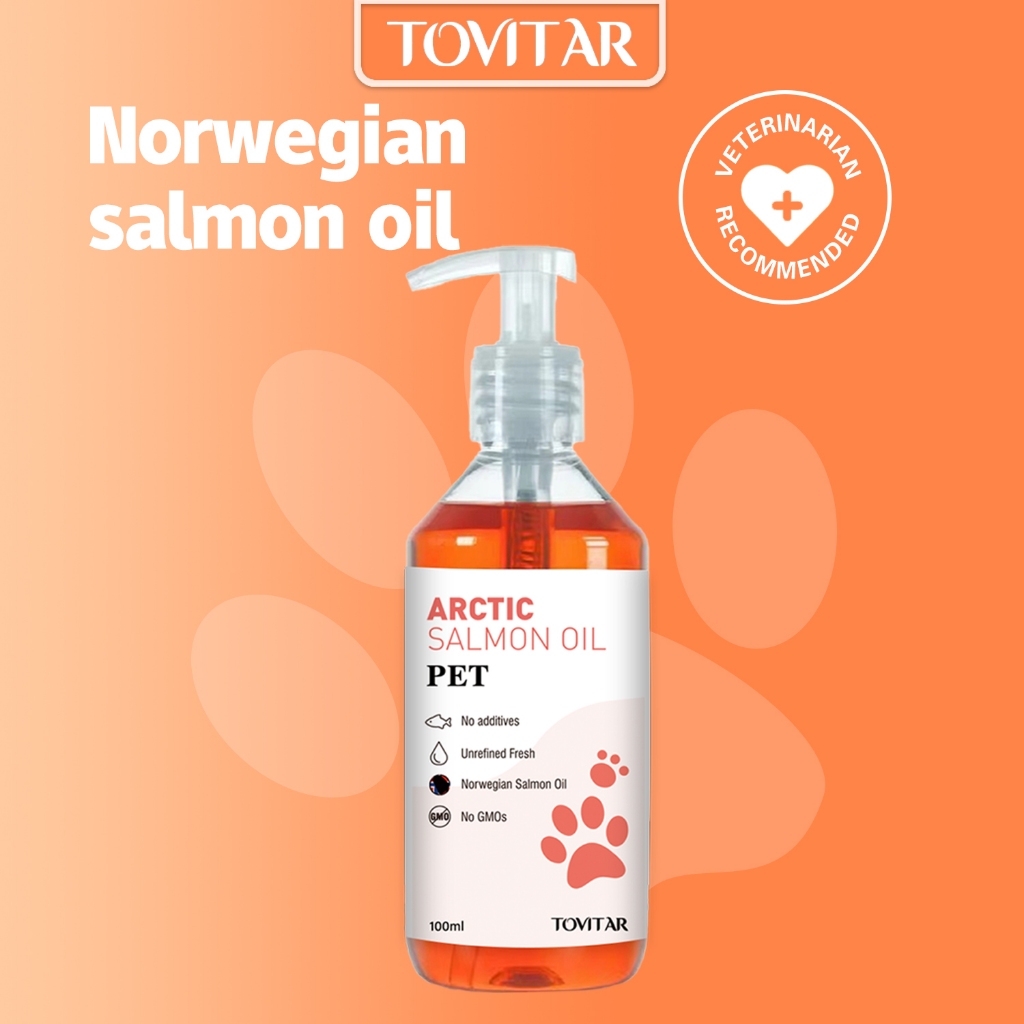 Tovitar® 100% Pure Norwegian Salmon Oil Suitable for all cats and dogs ...