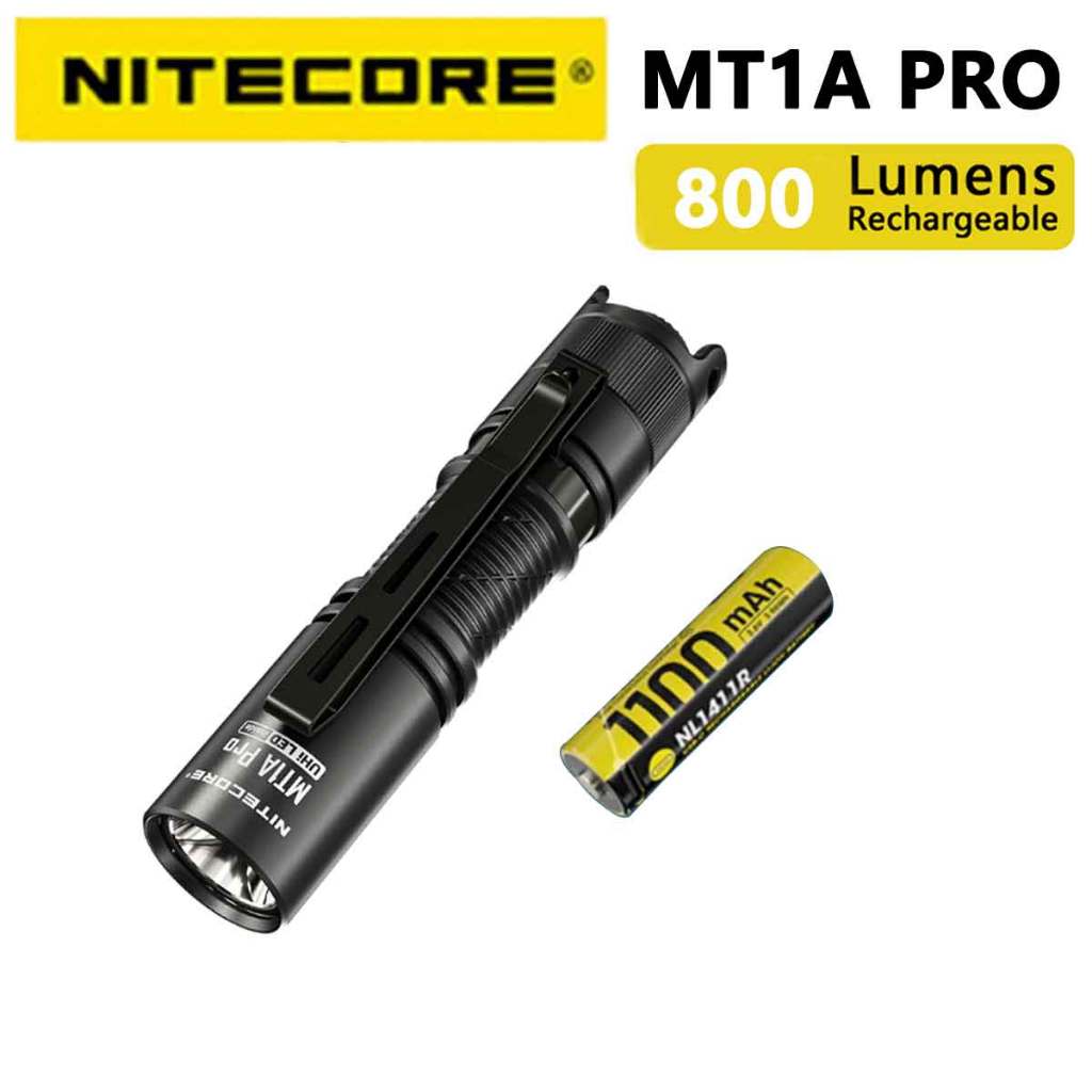 NITECORE MT1A PRO NiteLab UHi 25 LED 800 Lumens Outdoor/Camping ...