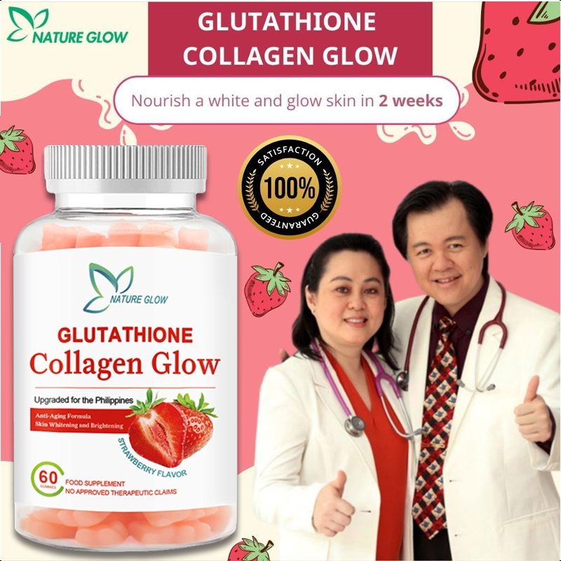 NATURE GLOW Glutathione Collagen Glow Anti-Aging Whitening Skin With ...