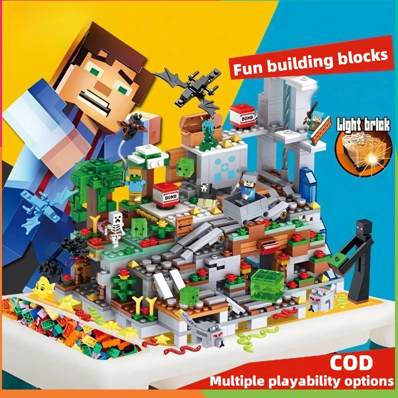 Toys Model My World Minecraft Building Blocks Toys Minifigures Sets for ...