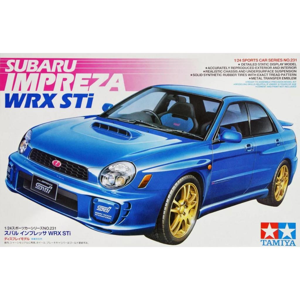 Tamiya 24231 Subaru Impreza WRX STi model kit Tamiya Assembled Car ...