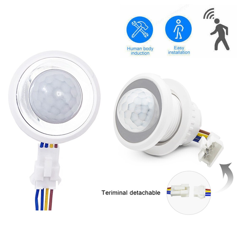 Mini Led Downlight 110V 220V Light Motion Sensor Automatic Step ...