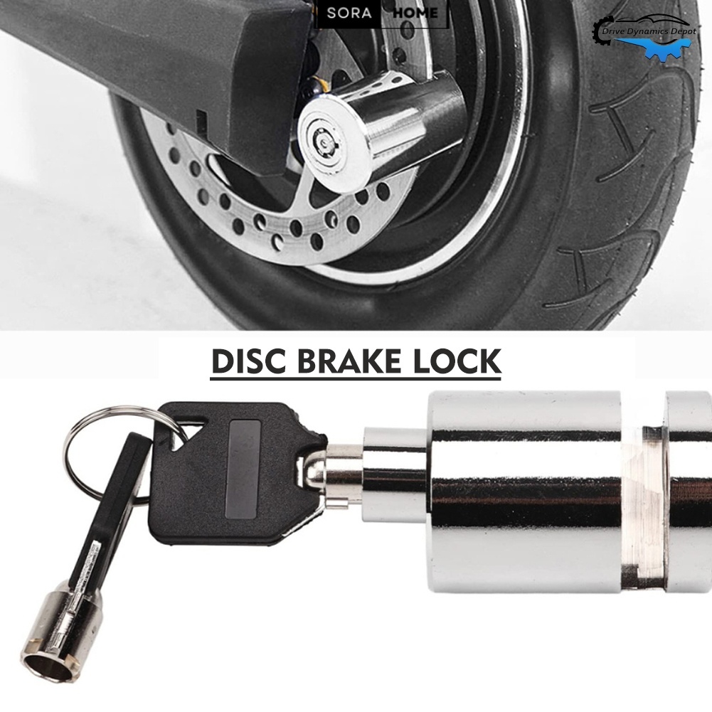 Motorcycle Disc Brake Lock Motorcycle Padlock Heavy Duty Anti-Theft ...