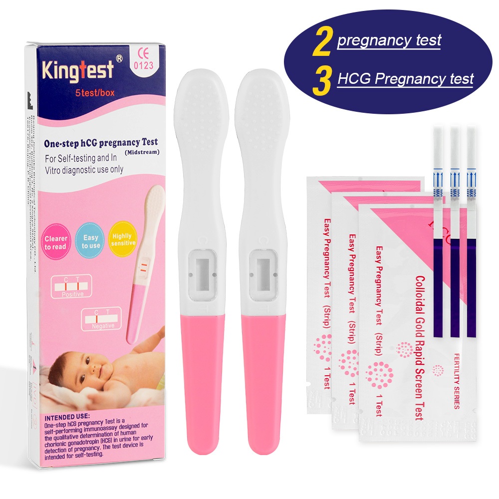 Pregnancy Test Early Detection HCG Test for Fertility Women, Over 99% ...