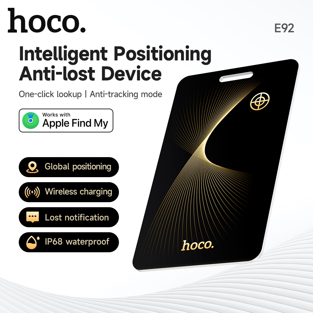 [in stock] HOCO 100% Original E92 Card Type Wireless Smart Positioning ...