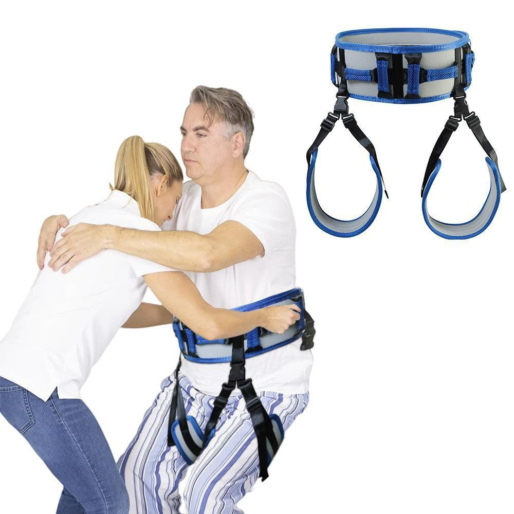 Assisted standing Walking Belt Rehabilitation Auxiliary Belt Leg Loops ...