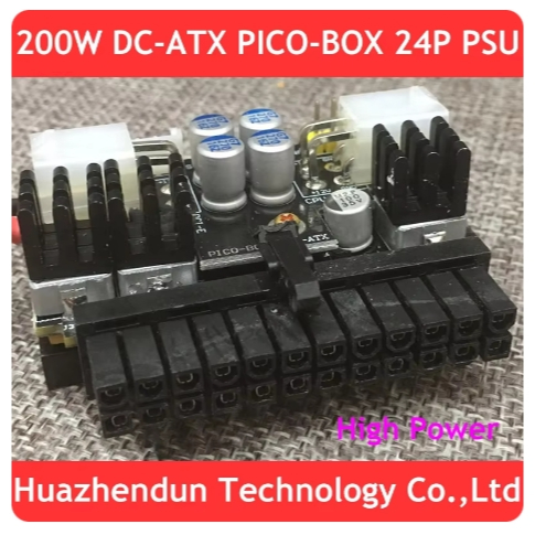 New Design 200W High Power PSU Power Module DC-ATX 24PIN Pico Box DC ...