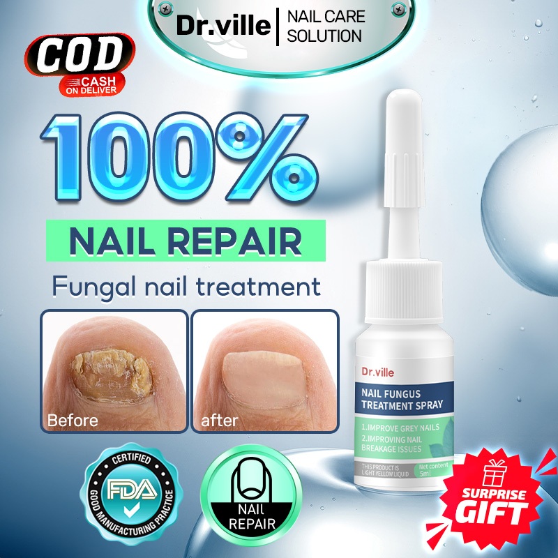 Buy 1 Take 1 Dr Ville Nail Fungus Fungal Treatment Nail Repair ...
