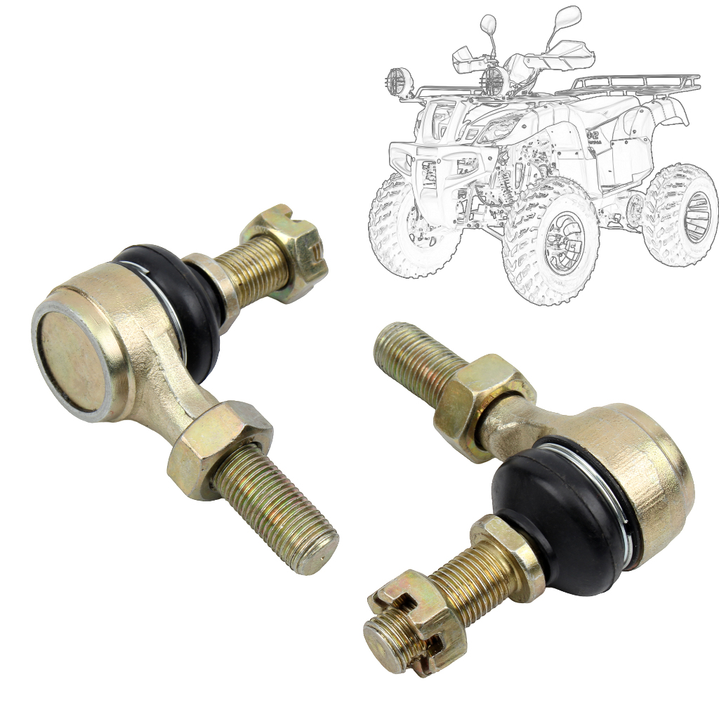 M10 Left & Right Hand Thread Tie Rod End Kits Ball Joint For China ATV 50cc 110cc 150cc 200cc ...