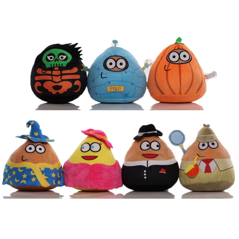 New 16-22cm Hot Game My Pet Alien Pou Plush Toy Furdiburb Emotion Alien ...